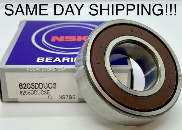 6205 DDU NSK Deep Groove Radial Ball Bearing 25x52x15mm - Rodavictoria USA