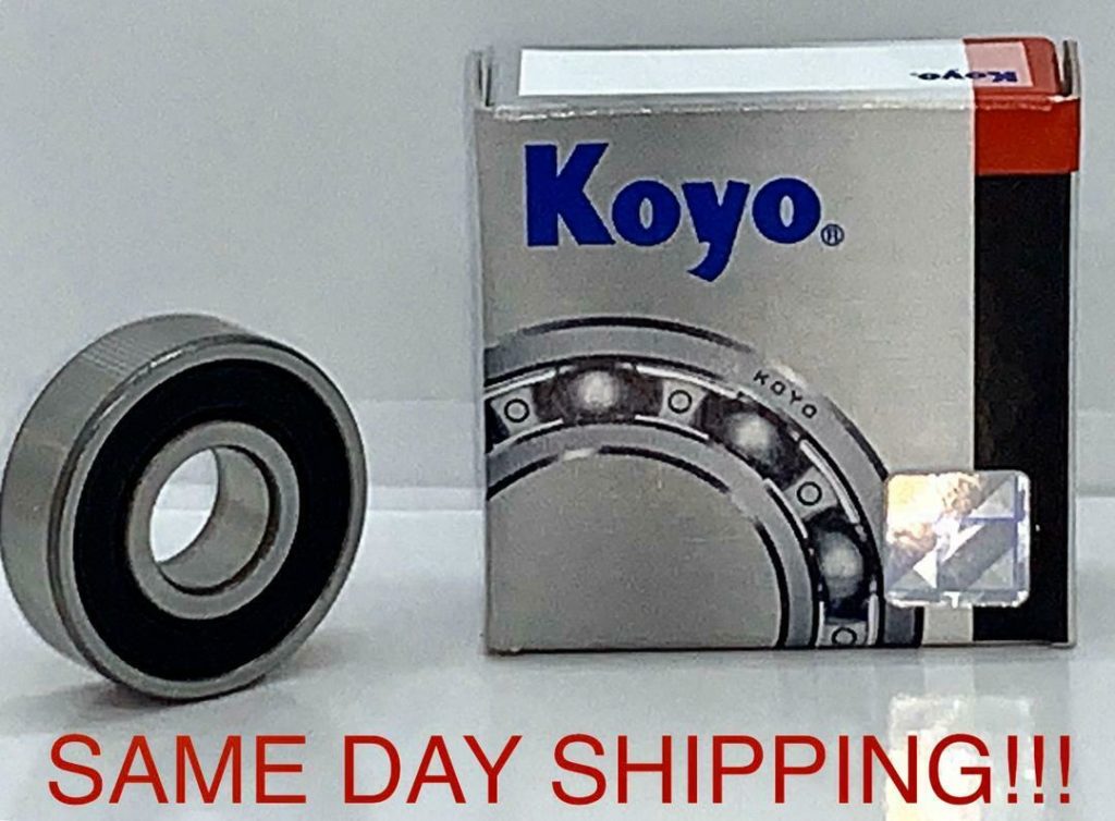 6000 2RS C3 KOYO Deep Groove Ball Bearings 10x 26x 8mm 6000RS ...
