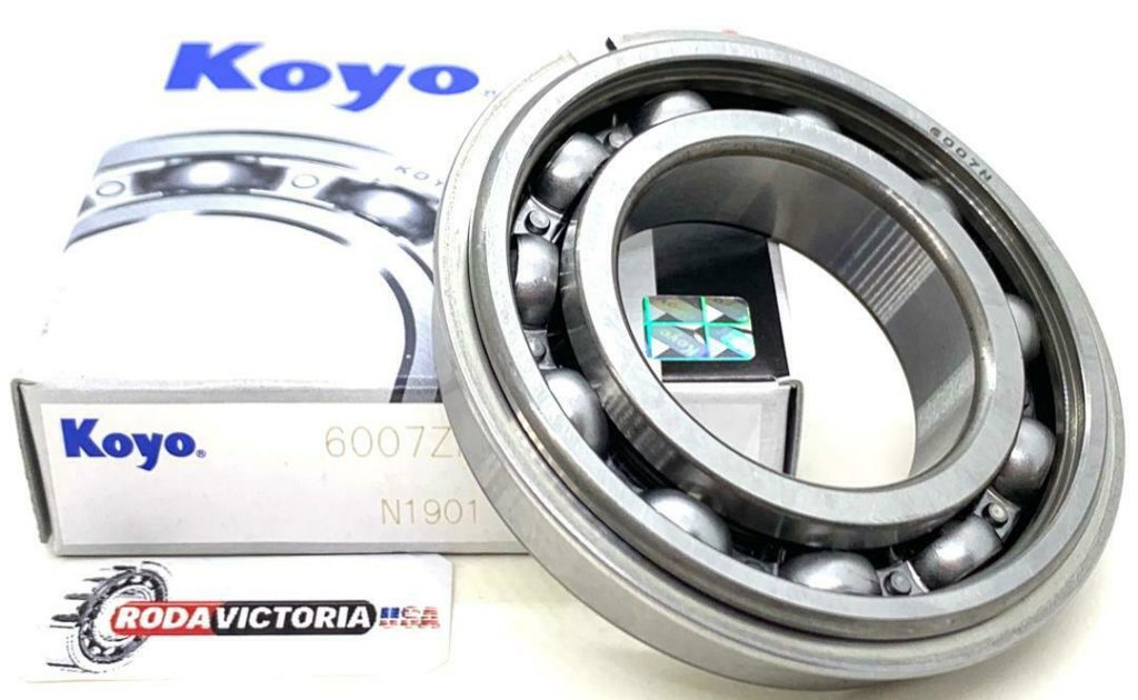 6007 N Koyo MADE IN JAPAN BEARING , 6007 ZNR 35X62X14 mm Snap Ring ...