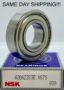 NSK 6004 ZZ C3 Deep Groove Ball Bearing, Metal Shielded 20x42x12 mm ...