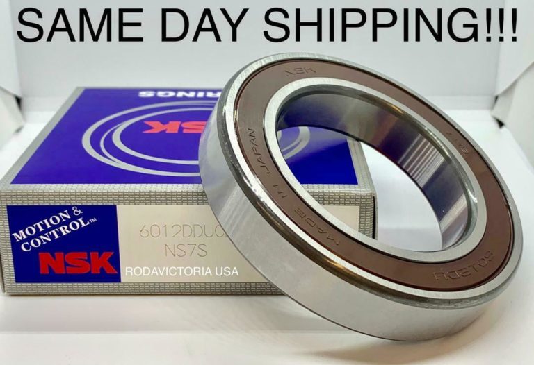 NSK 6012 DDU Deep Groove Ball Bearing, Rubber Sealed 6012 2RS 60x95x18 ...