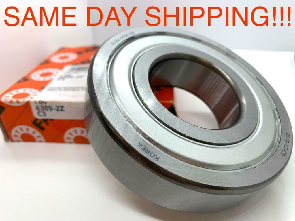 6309 FAG 45x100x25mm 2Z ZZ C3 Metal Shielded Radial Deep Groove Ball ...