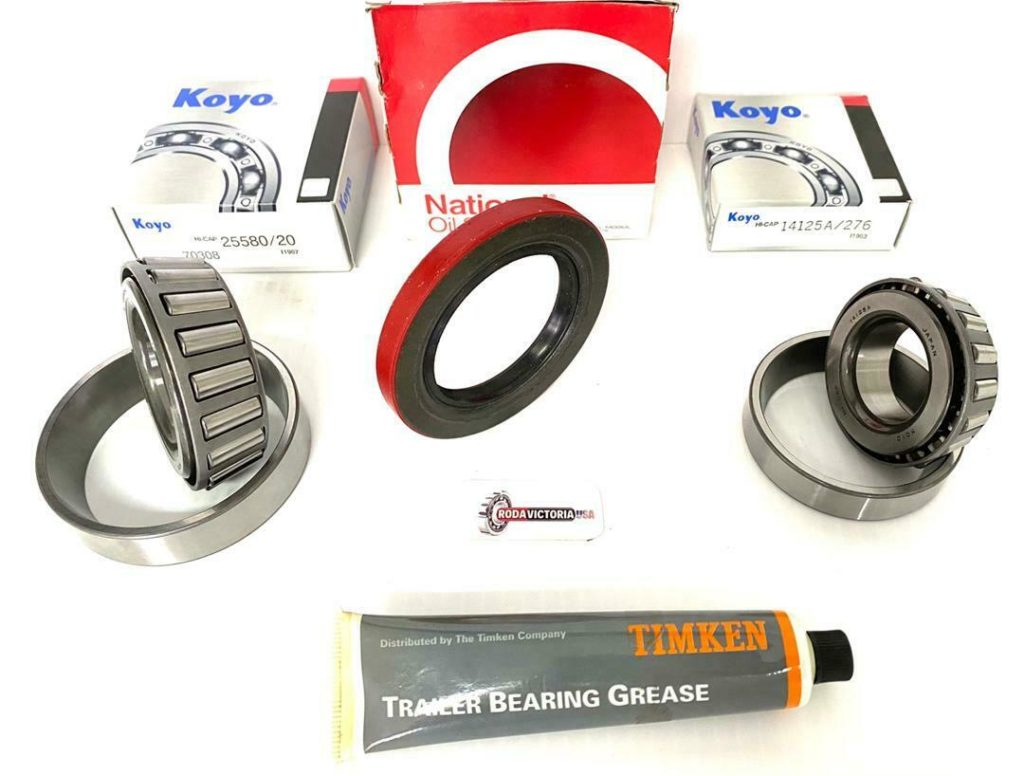 25580 25520 KOYO 14125A 14276 Bearing Seal Grease Set for 7000-lb ...