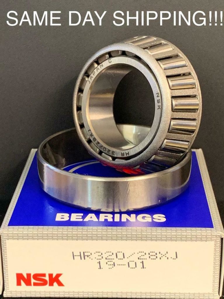 Set32 (NSK Race# HR 320/28XJ, Cone# HR 320/28XJQ)Tapered Bearing NSK ...