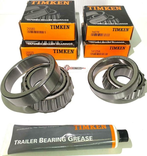 25580 25520 14125A 14276 TIMKEN Bearing Replacement Set for 7000-lb ...