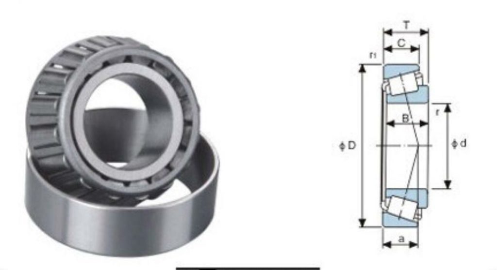 ZEN SET 32 HR 320/28XJ, HR 320/28XJQ Tapered Roller Bearing 28x52x16 mm ...