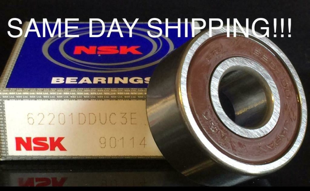 62201 DDU C3 NSK Made in Japan Deep Groove Ball Bearing 62201-2RS ...