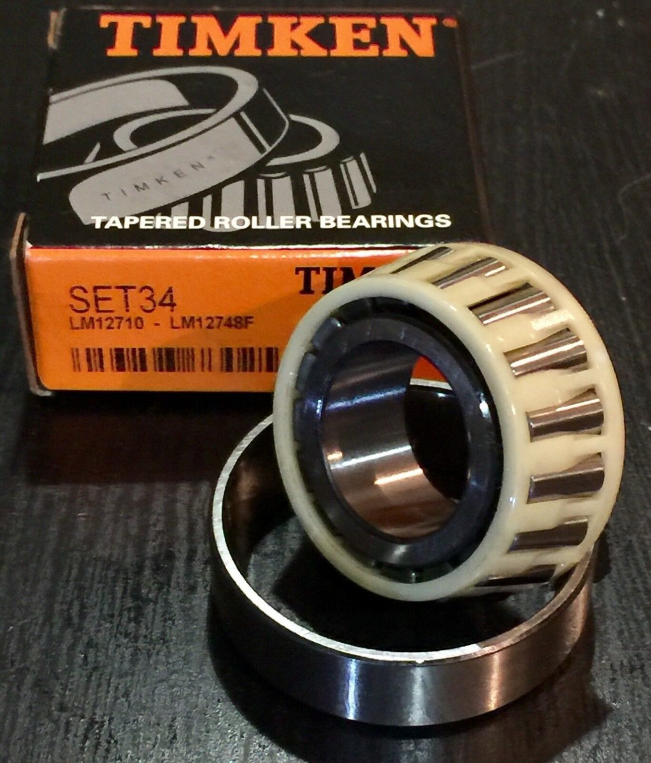 Set 34 Timken , Set34 (LM12748F/LM12710) Cup & Cone Set Roller Bearing ...