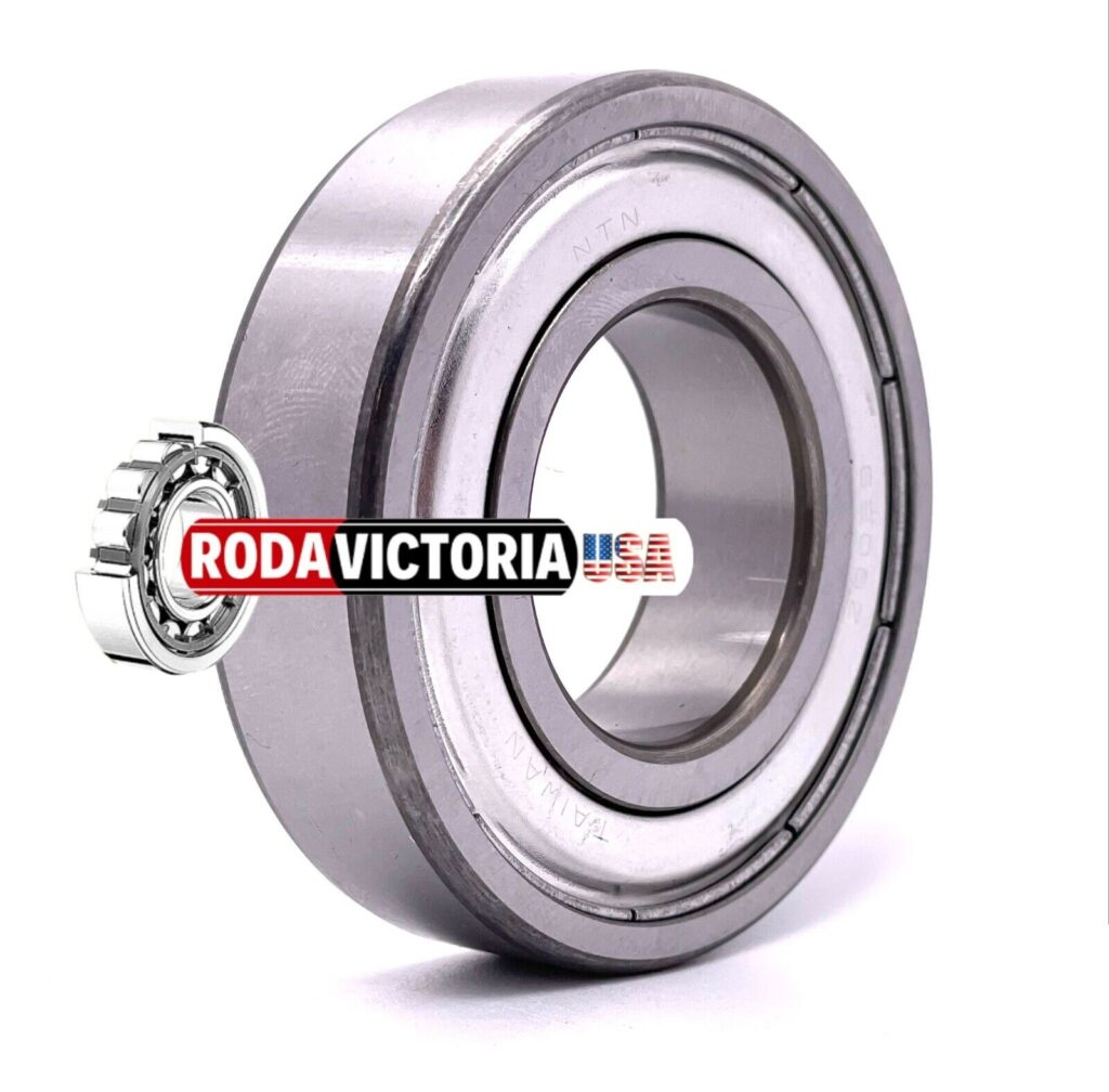 NSK 6206 ZZ Deep Groove Ball Bearing, Metal Shielded 30x62x16 mm ...