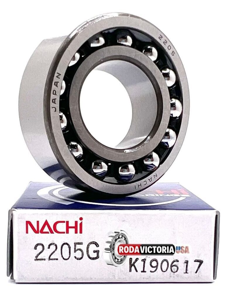 NACHI MADE IN JAPAN 2205 Self-aligning Ball Bearing 25x52x18mm ...