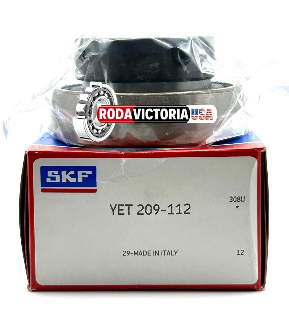 SKF YET209-112 ECCENTRIC LOCKING COLLAR TYPE BEARING INSERT 1 3/4" BORE ...