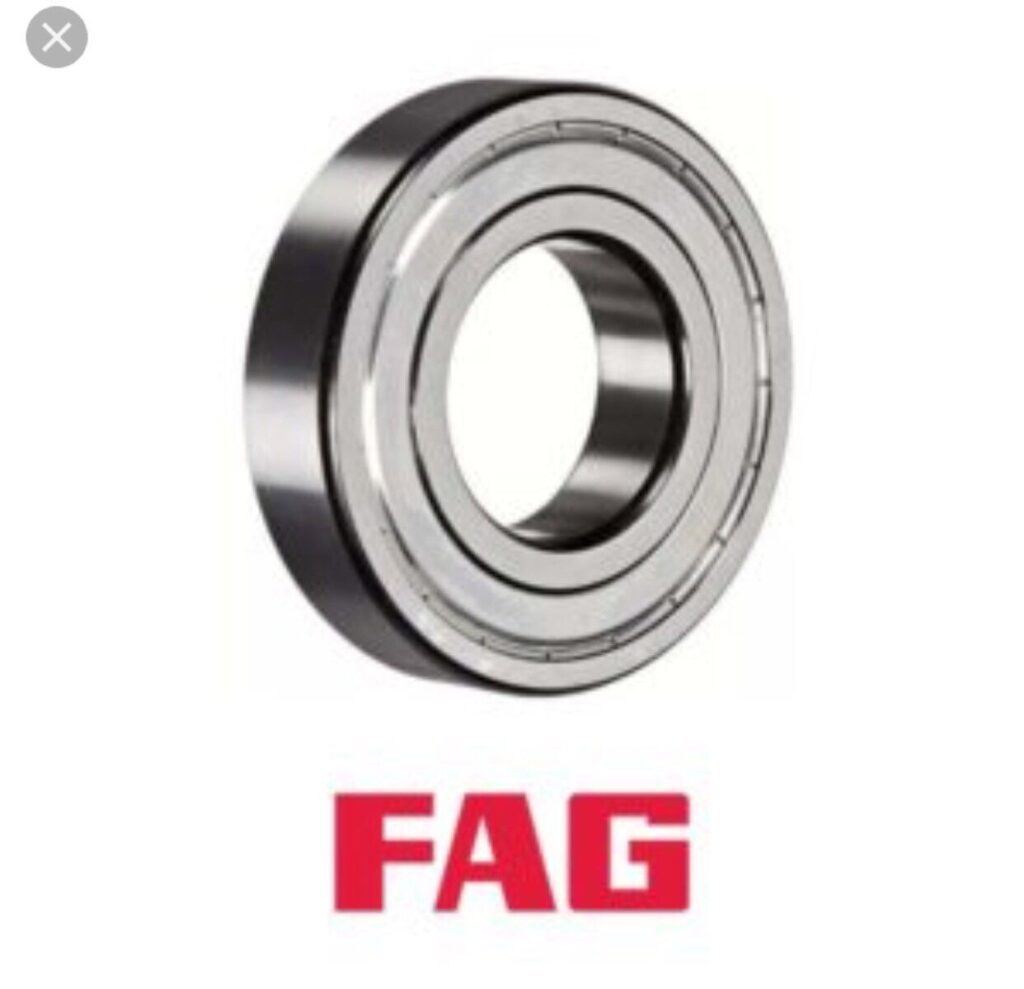 FAG 6012 ZZ Deep Groove Ball Bearing, Metal Shielded 60x95x18 mm ...