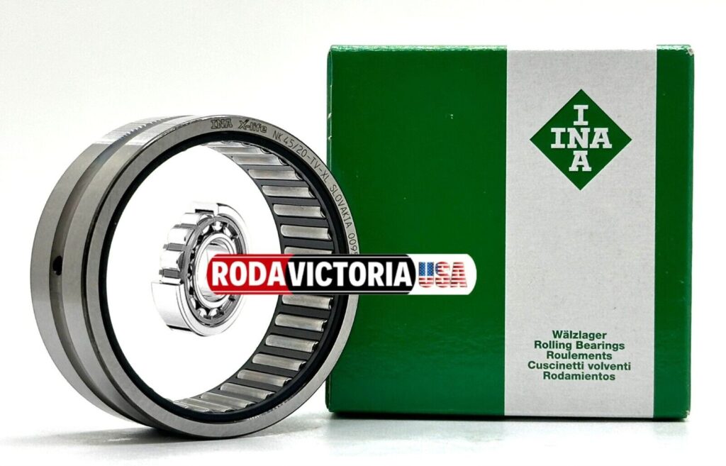 INA NK45/20 Machined Needle Roller Bearing 45x55x20 mm - Rodavictoria USA