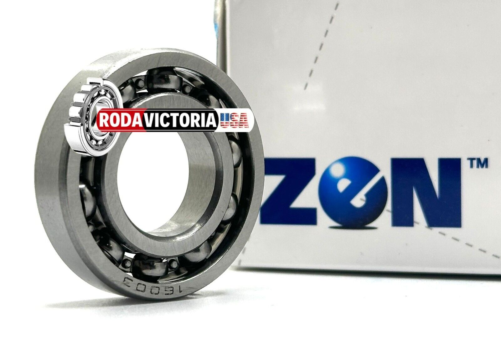ZEN 16014 C3 DEEP GROOVE BALL BEARING, OPEN TYPE, NO SEALS 70x110x13mm ...