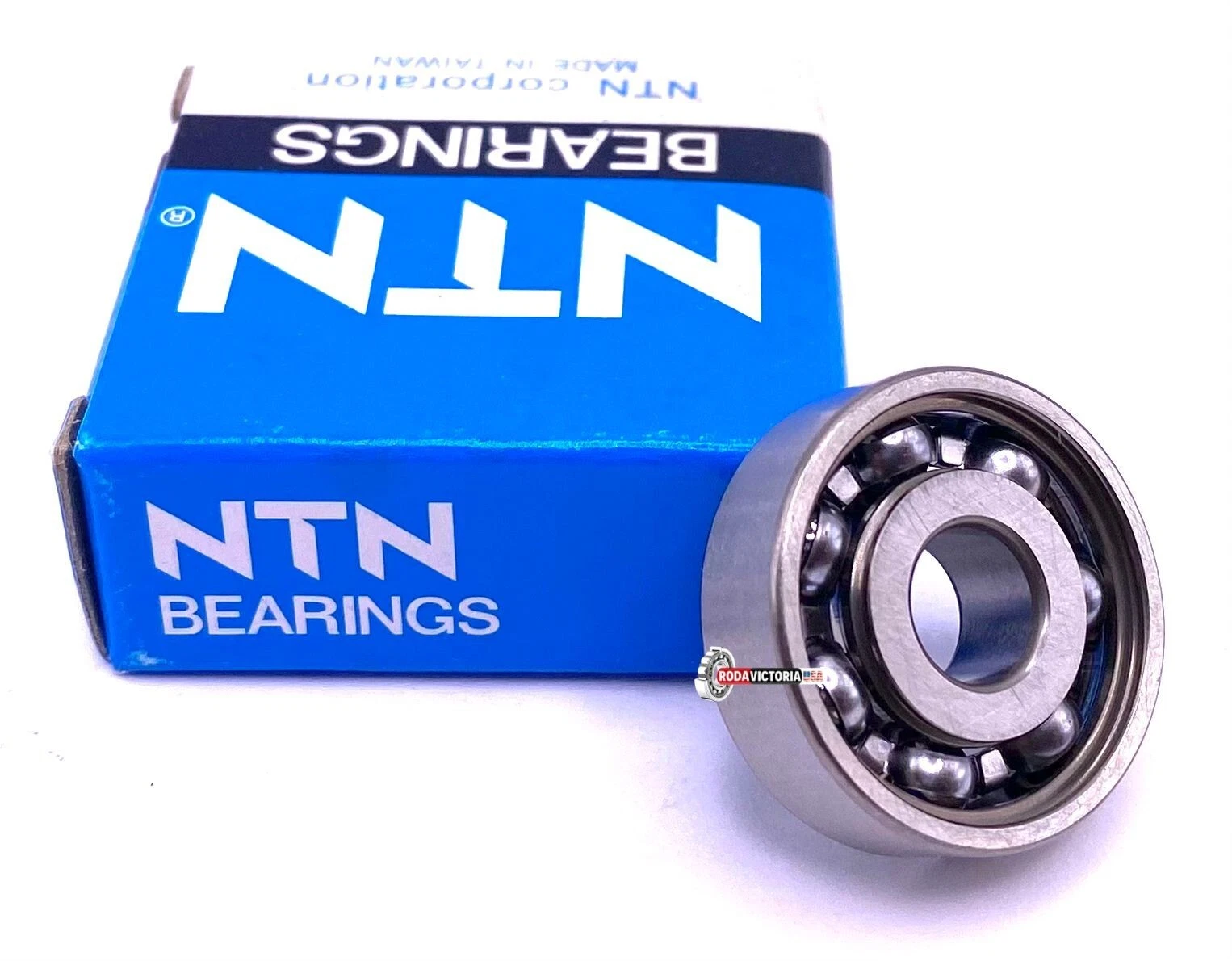 NTN 627 Deep Groove Ball Bearing, Open Type, No Seals 7x22x7 mm ...